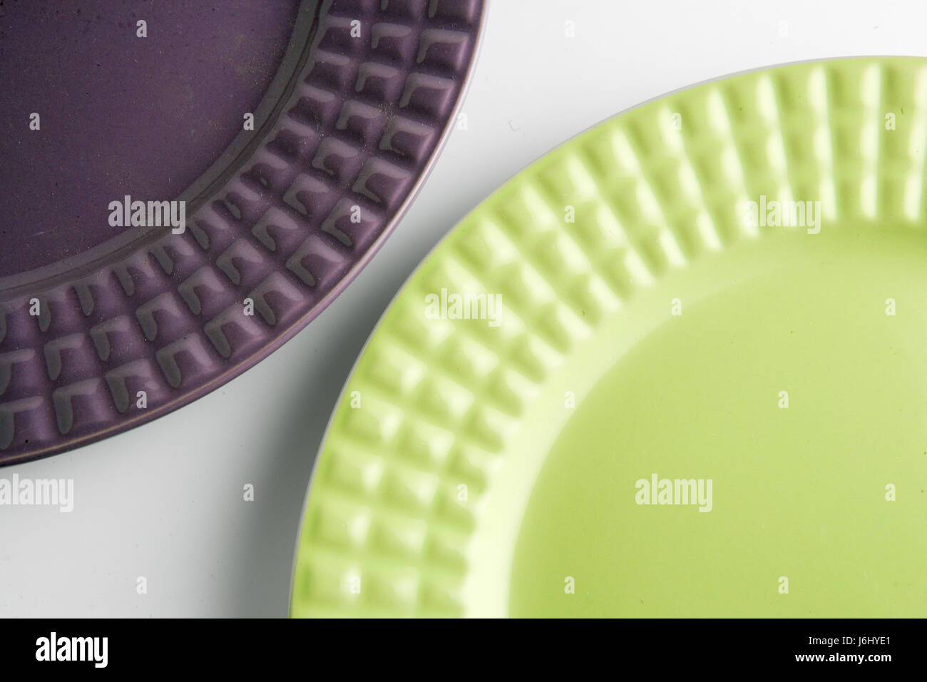 horizontal,violet,plates,two,green,2 plates,kitchen items,white ...