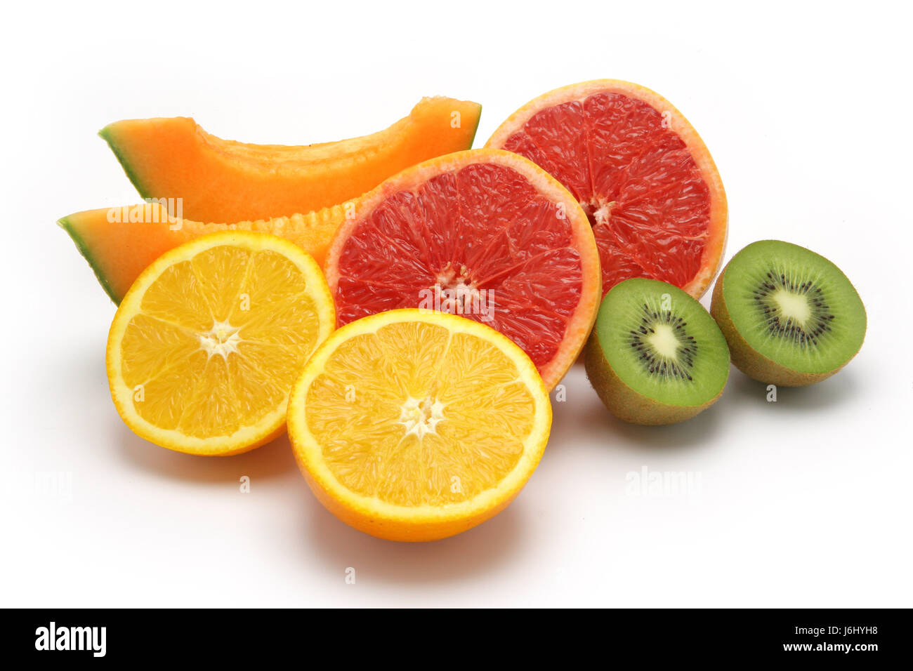 vitamins vitamines horizontal fruit sliced citrus acids melon slices ...