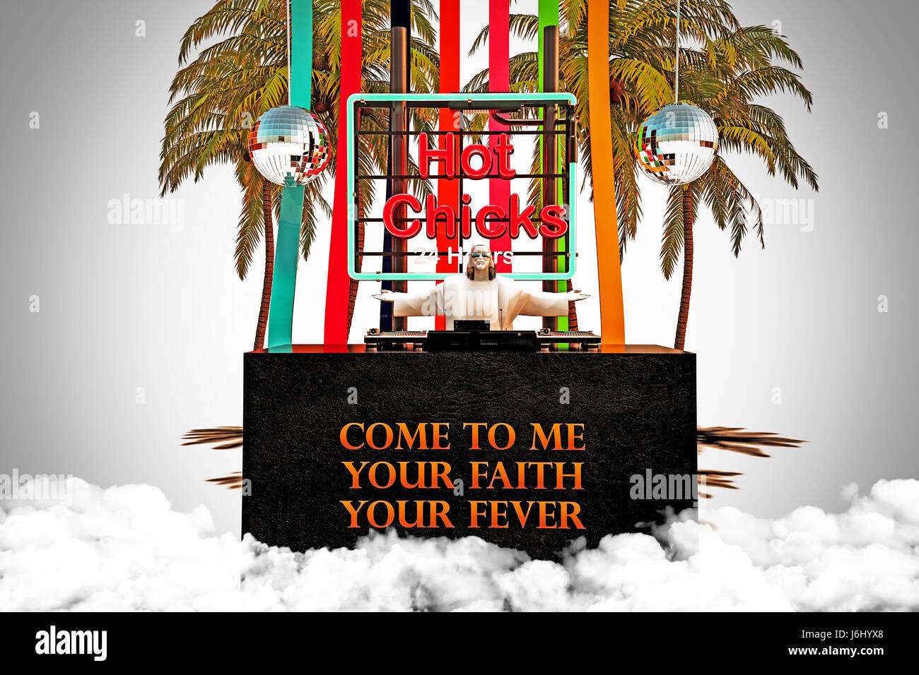 jesus christ super star dj Stock Photo - Alamy