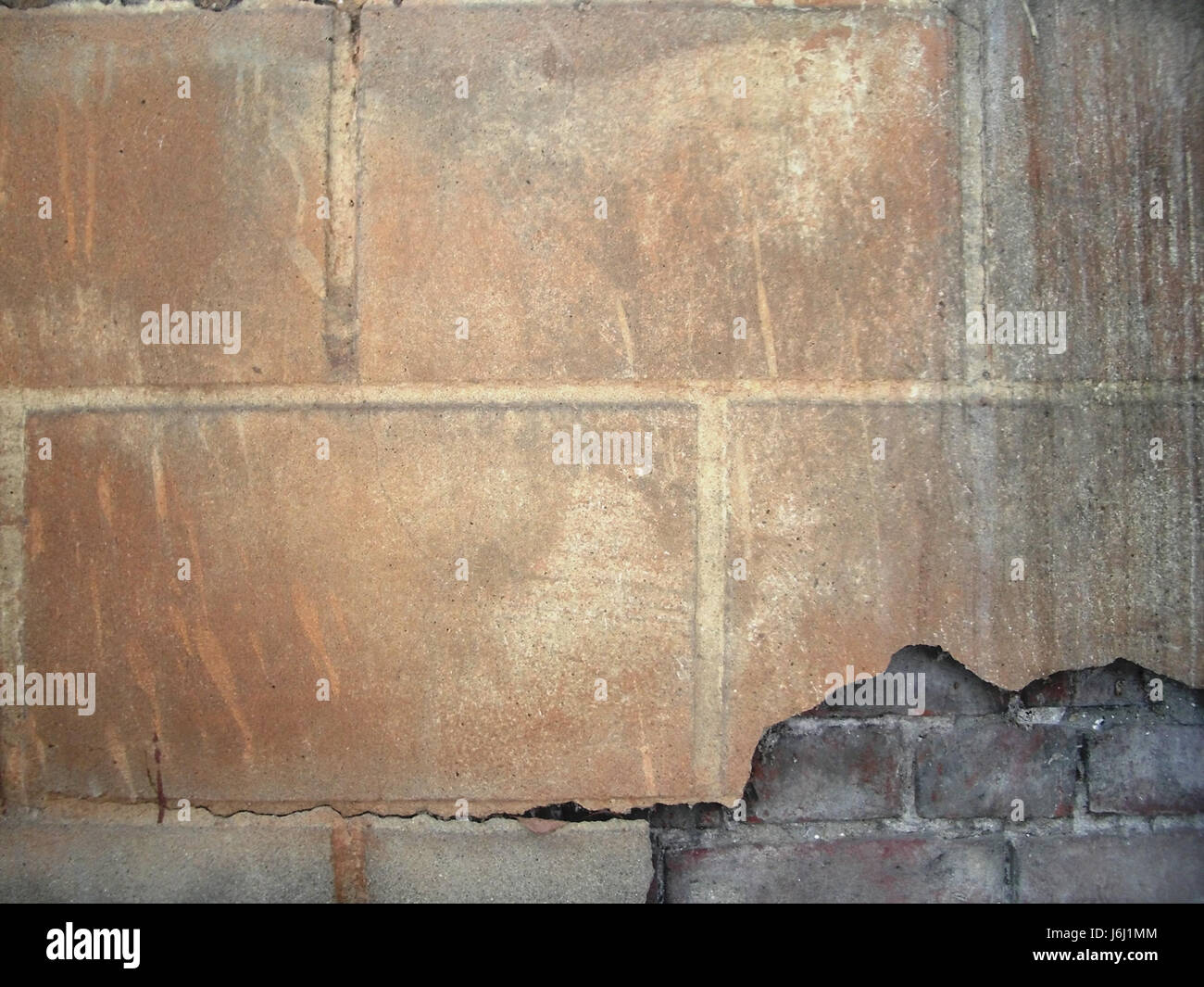 house building detail city town closeup plaster wall equal broken dirt ...