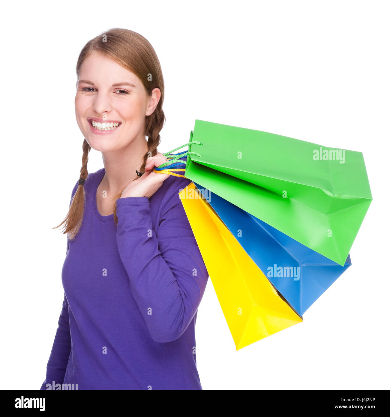 woman consumption person shopping woman optional female green portrait ...
