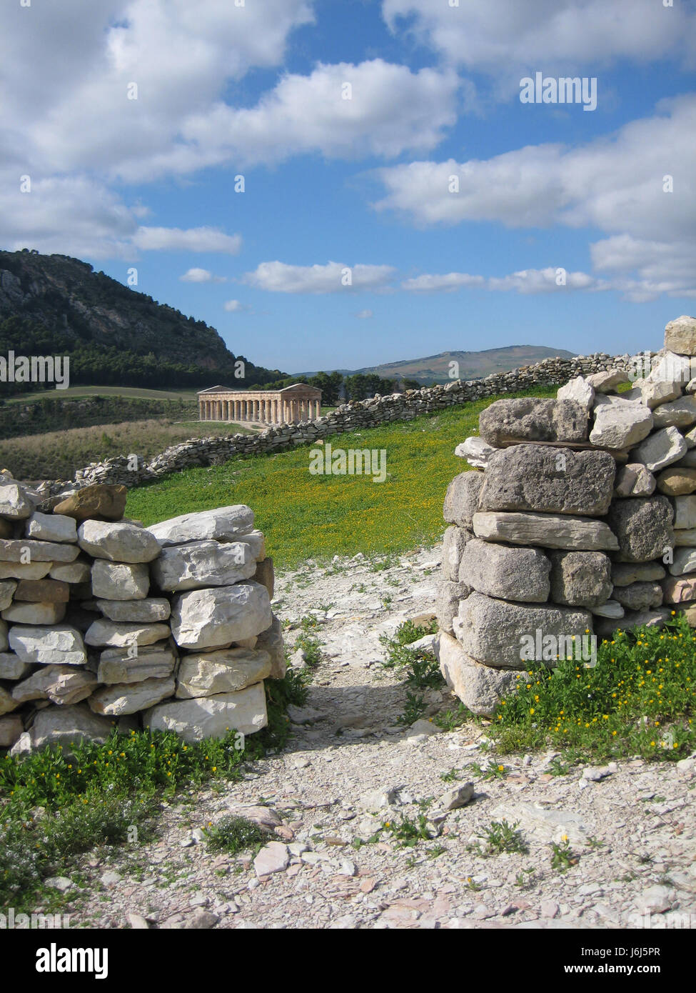 temple of segesta Stock Photo - Alamy