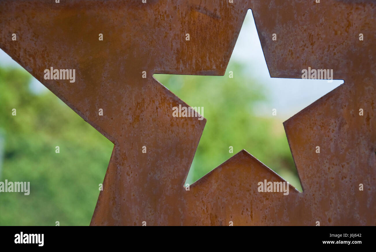 Metal star decoration hi-res stock photography and images - Alamy