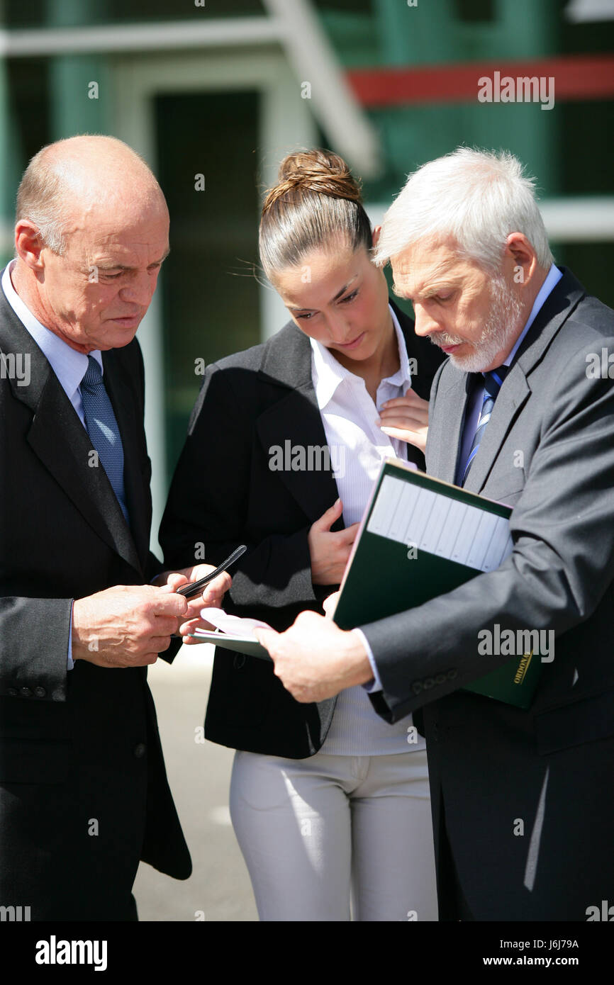 profile discuss secretary look glancing see view looking peeking ...