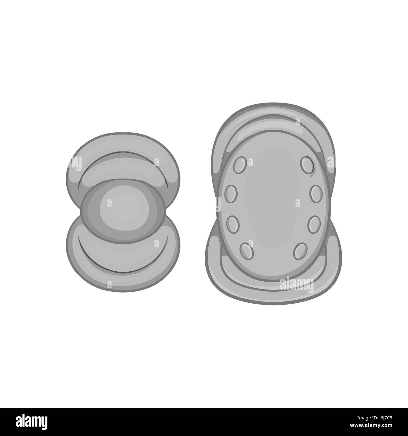 Knee protector Stock Vector Images - Alamy