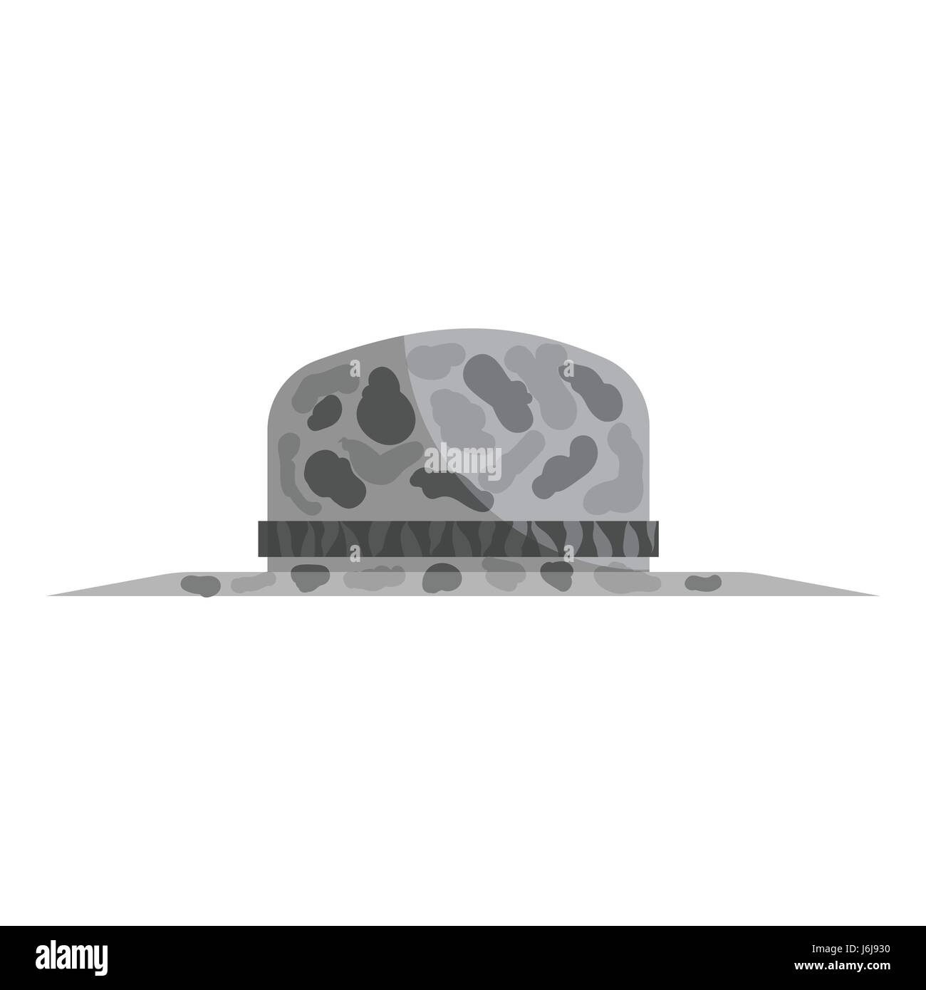 Fishing hat icon, black monochrome style Stock Vector Image & Art - Alamy