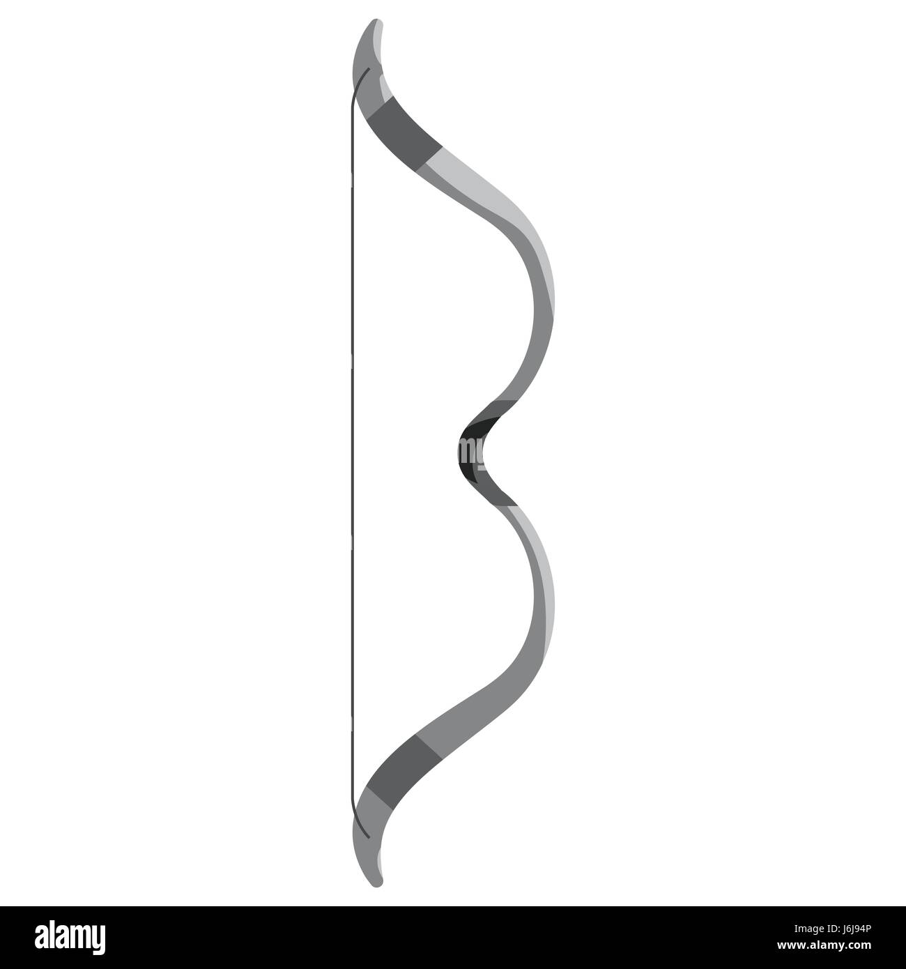 Hunting bow icon, black monochrome style Stock Vector Image & Art - Alamy