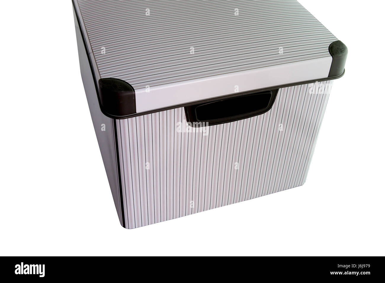 horizontal,storage box,with lid,object desktop,white background Stock ...