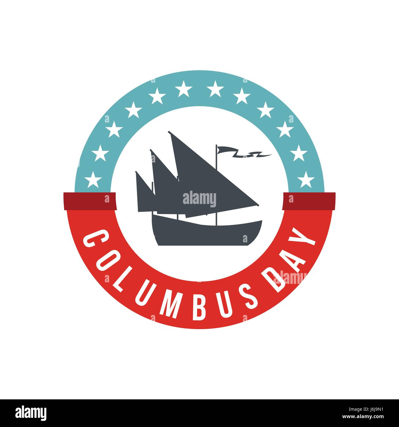 Christopher columbus sailing ship Cut Out Stock Images & Pictures - Alamy