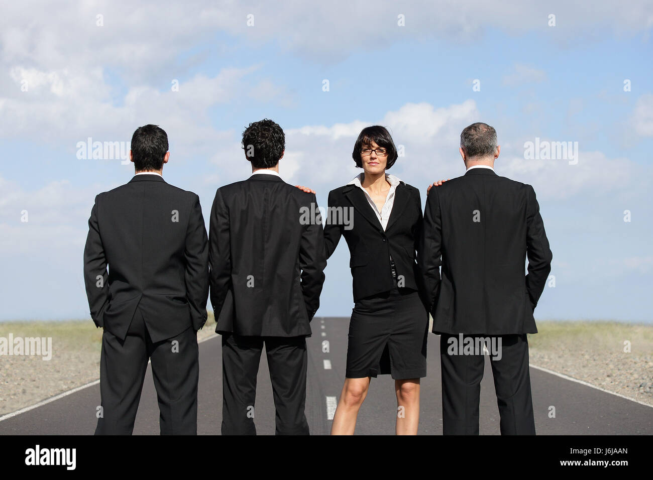 woman men man front view business man businessman tradesmen businessmen ...