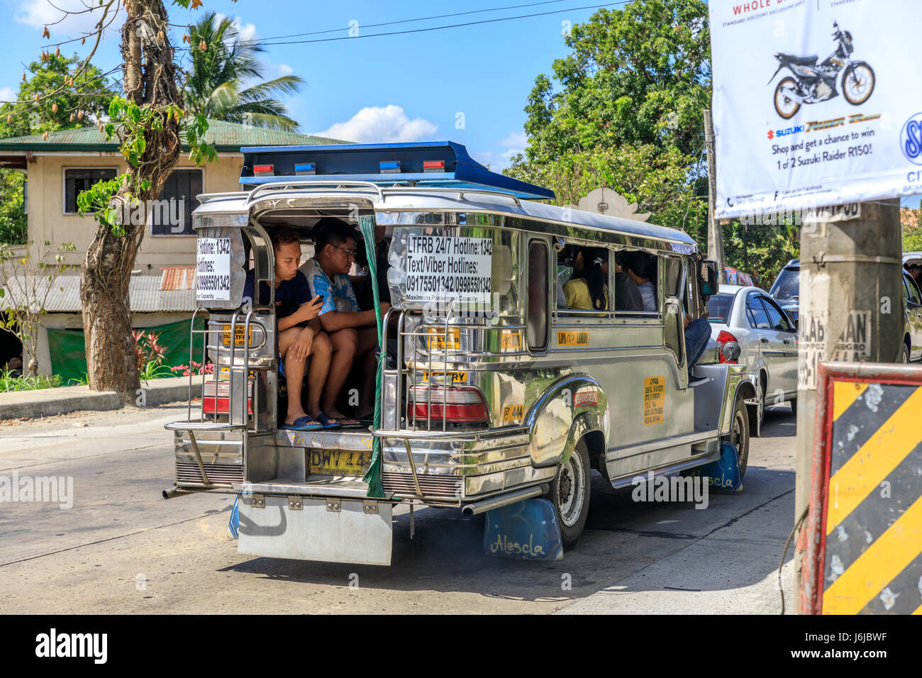 Jeepney on the street hi-res stock photography and images - Alamy