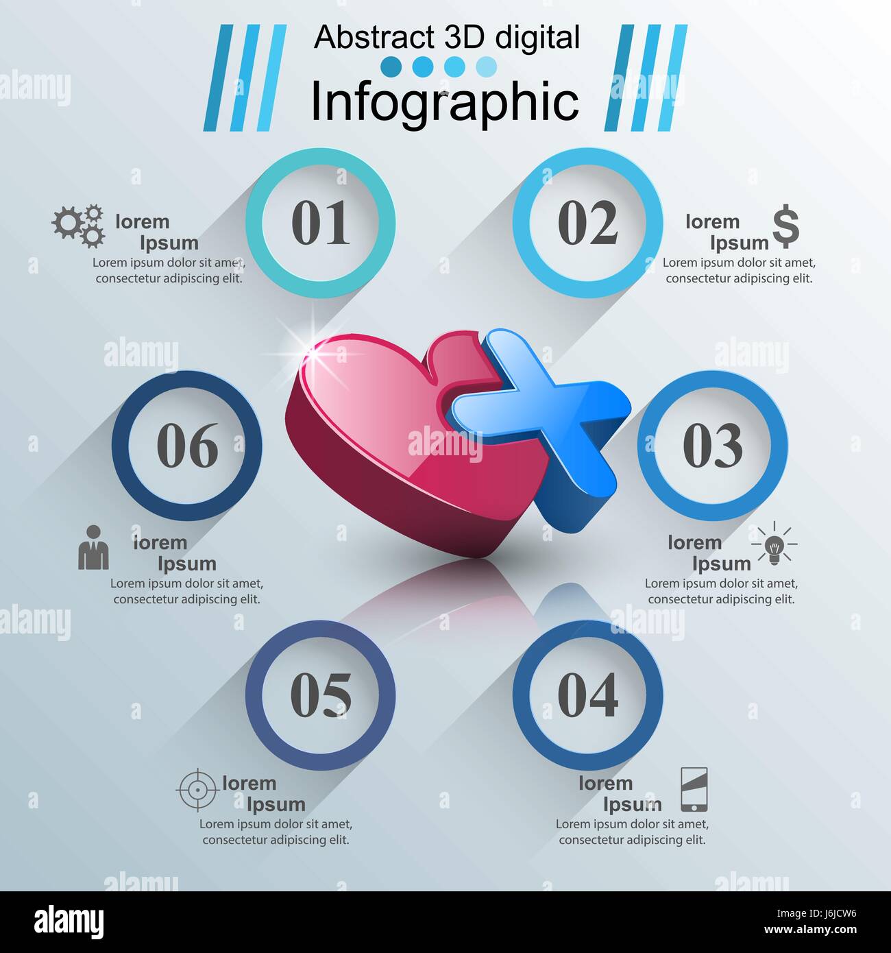Health icon. 3D Medical infographic Stock Vector Image & Art - Alamy
