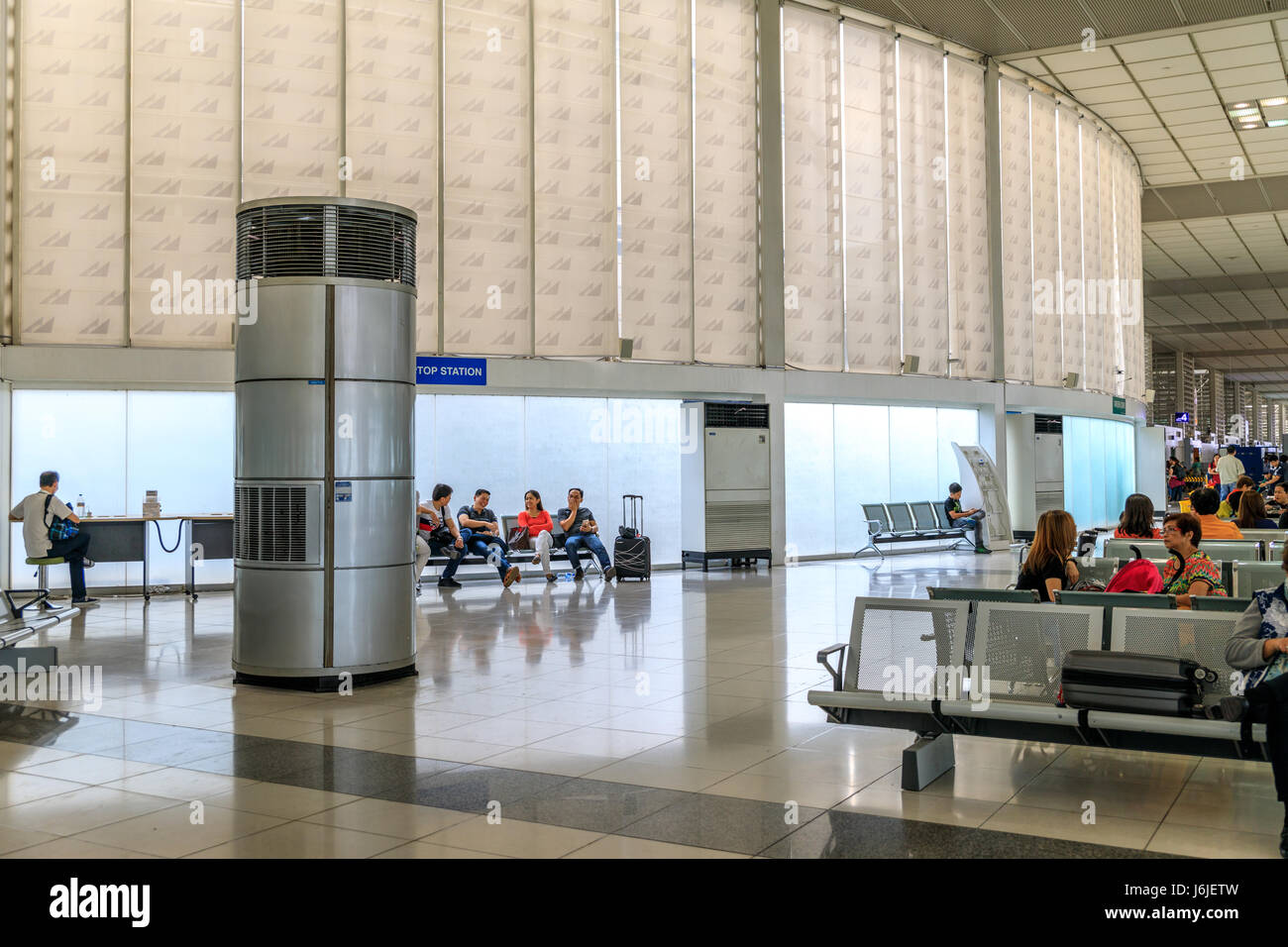Apr 5, 2017 NAIA Airport Terminal 2, Manila, Philippines Stock Photo ...
