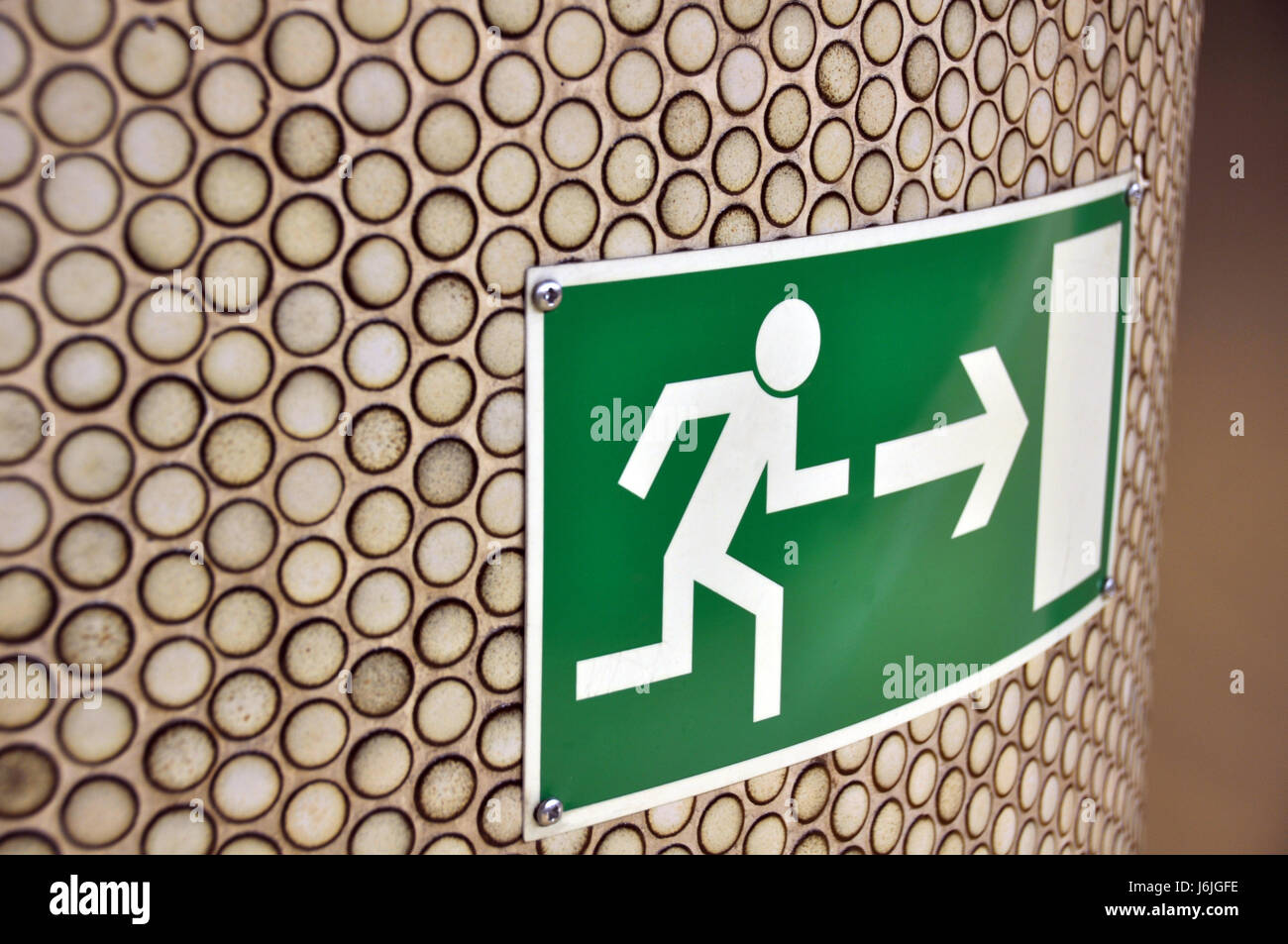 danger emergency direction exit escape sign urgency close corridor ...