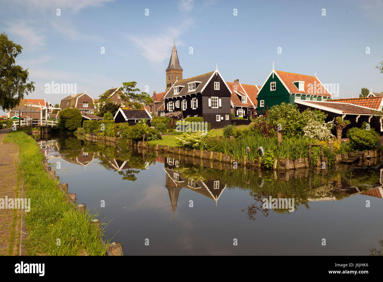MARKEN - NETHERLANDS - MAY 12, 2017: is a village in the municipality ...