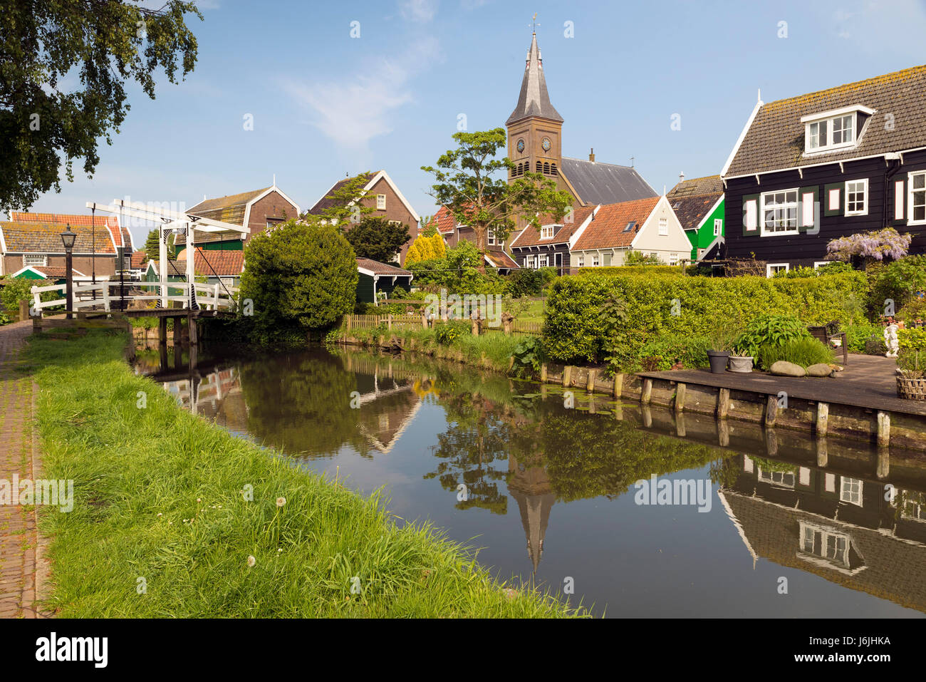 MARKEN - NETHERLANDS - MAY 12, 2017: is a village in the municipality ...