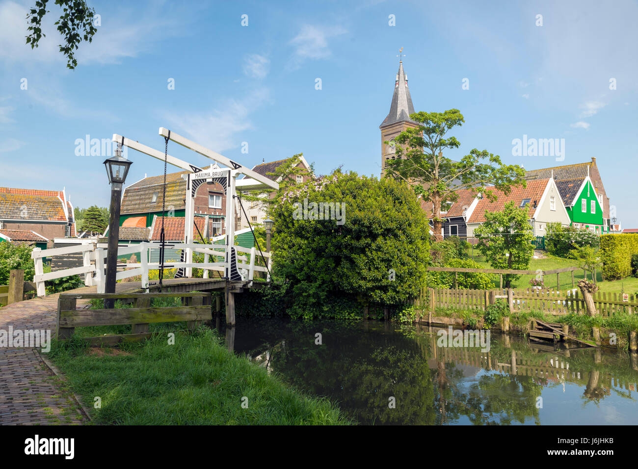 MARKEN - NETHERLANDS - MAY 12, 2017: is a village in the municipality ...