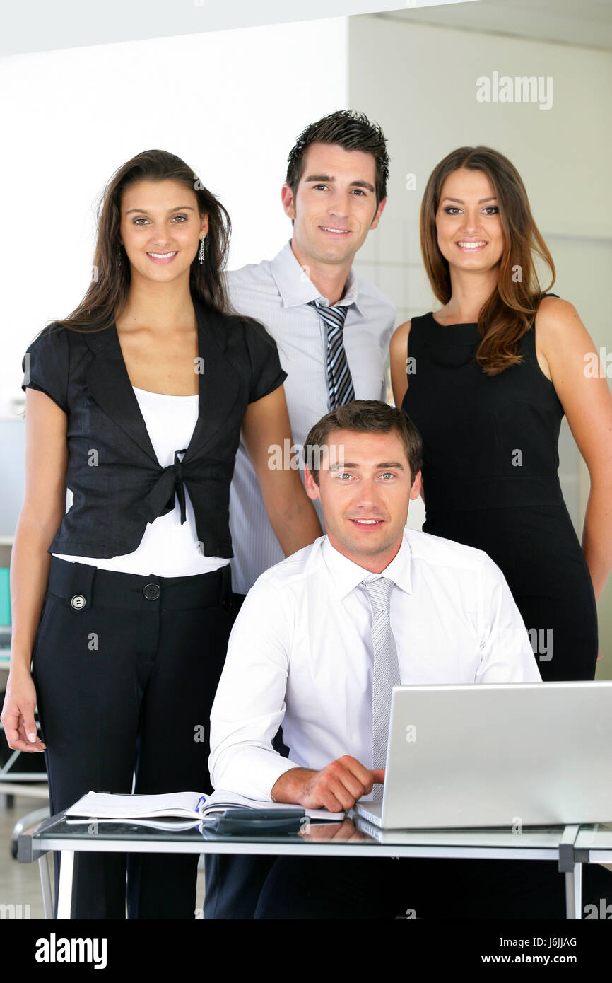 woman office laugh laughs laughing twit giggle smile smiling laughter ...
