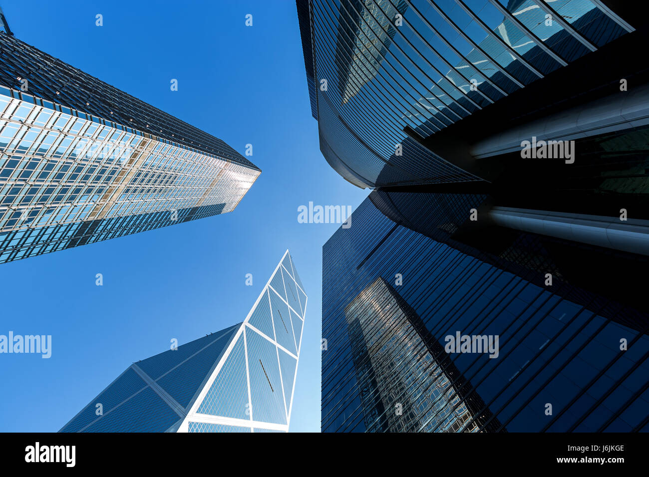 Corporate Buildings in Hong Kong Stock Photo - Alamy