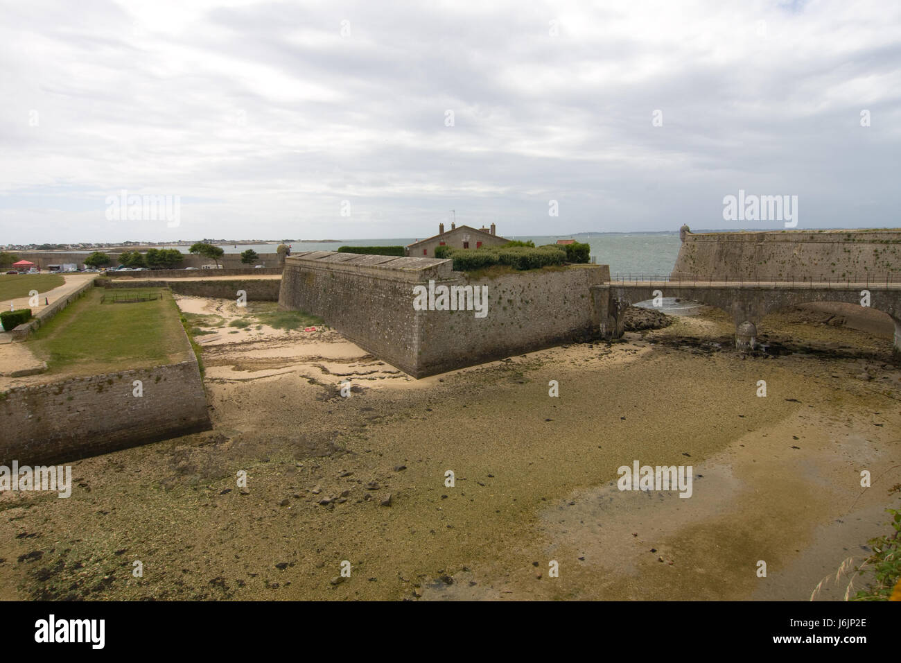france fortress blockhouse salt water sea ocean water france fortress ...