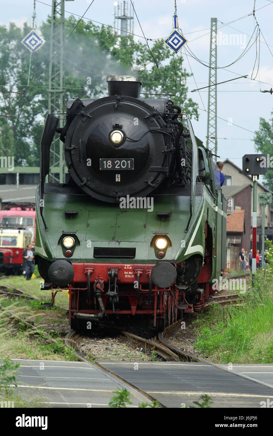 steam locomotive 18201 Stock Photo - Alamy