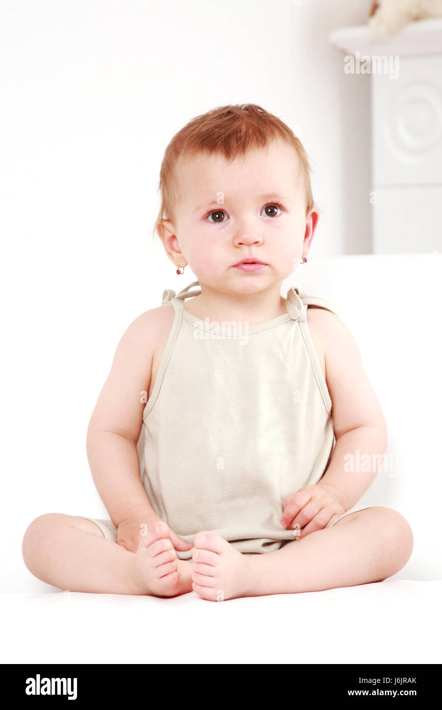 portrait person baby kid put sitting sit child girl girls toddler laugh ...