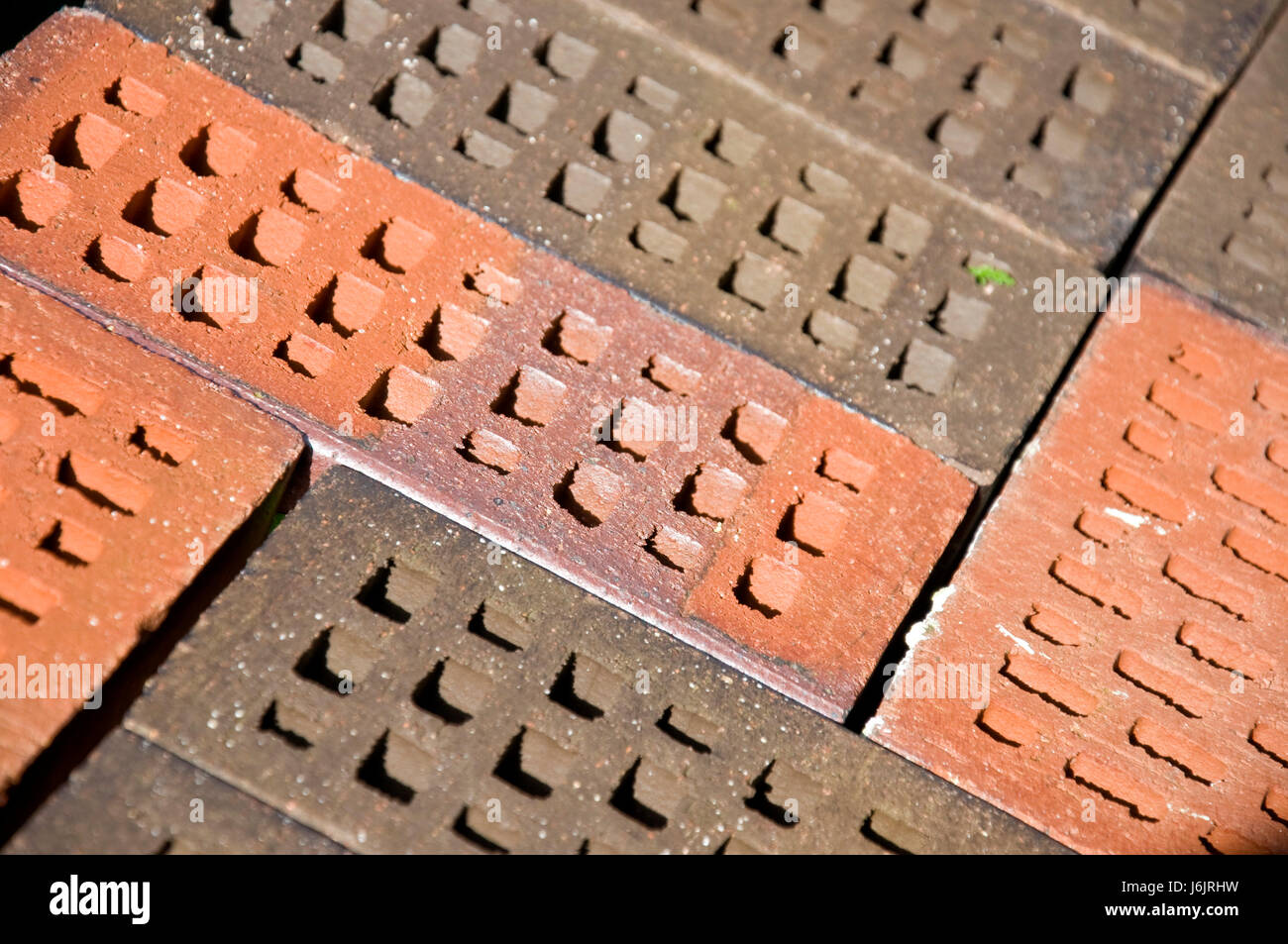 stone row brick beaded alignment bricks stones build macro close-up ...
