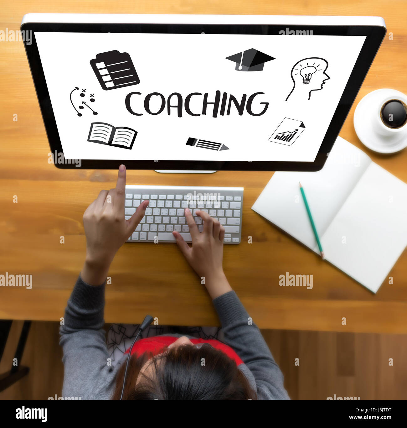 COACHING Training Planning Learning Coaching Business Guide Instructor ...