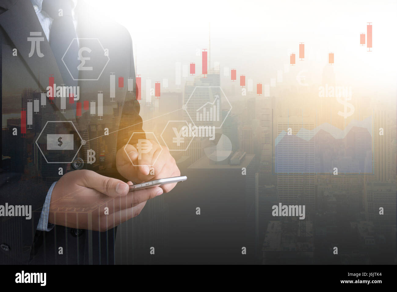 Financial forex Stock market, financial, business Candle stick graph ...
