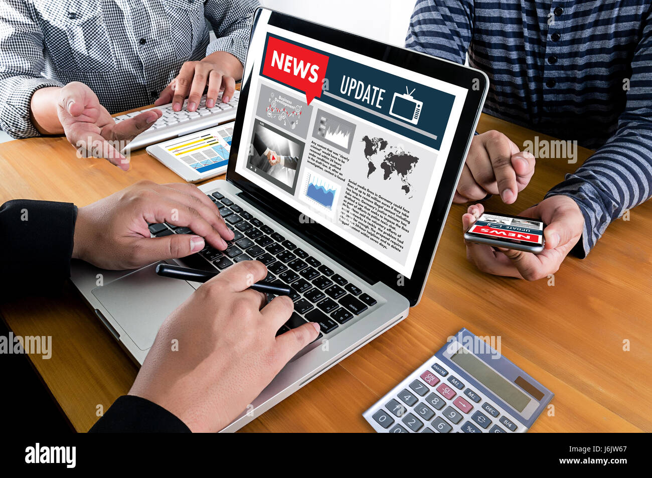 NEW Update Headline Media Live Broadcast Media Talking Communication ...