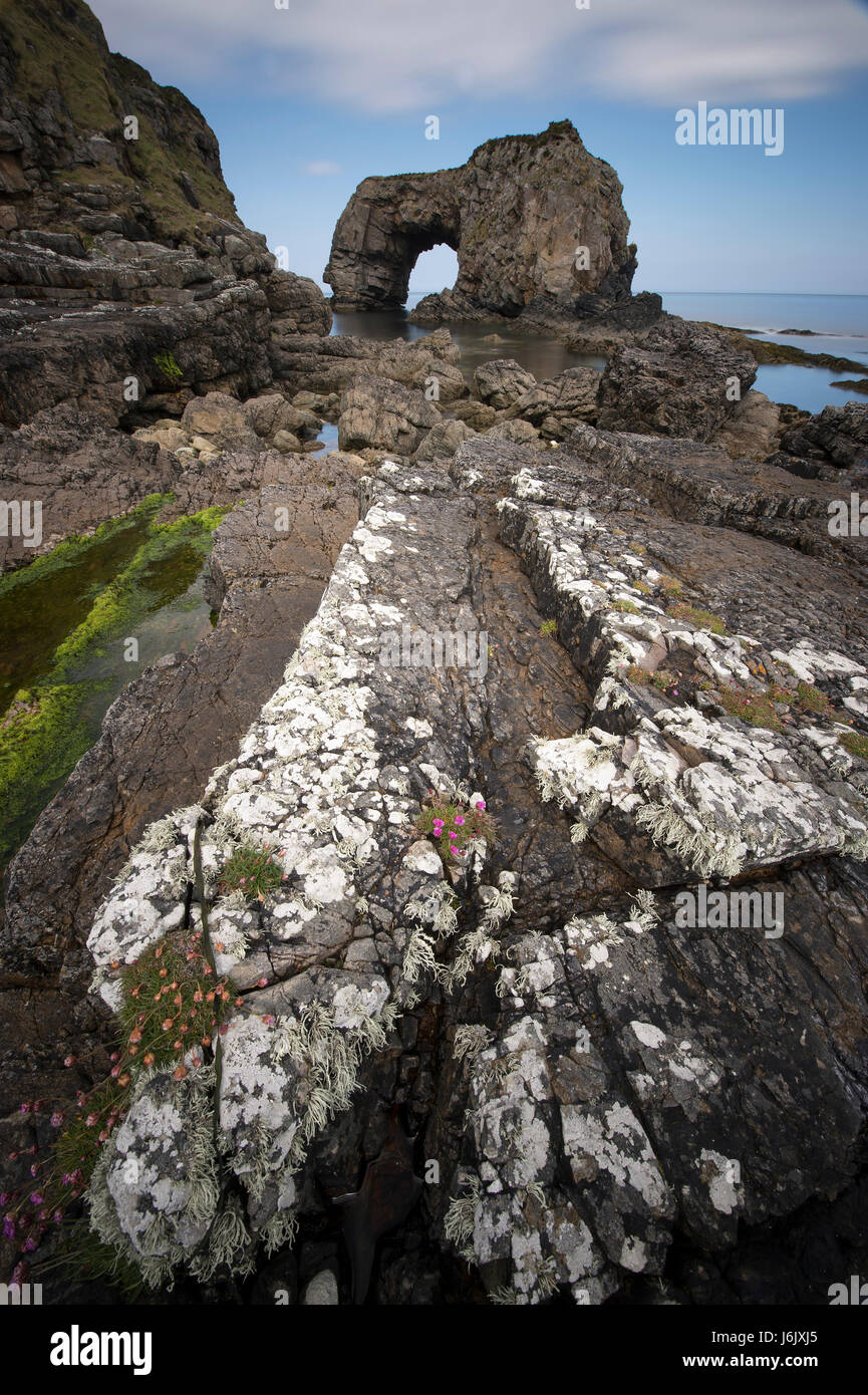 Great Pollet sea arch, Donegal. Ireland Stock Photo - Alamy