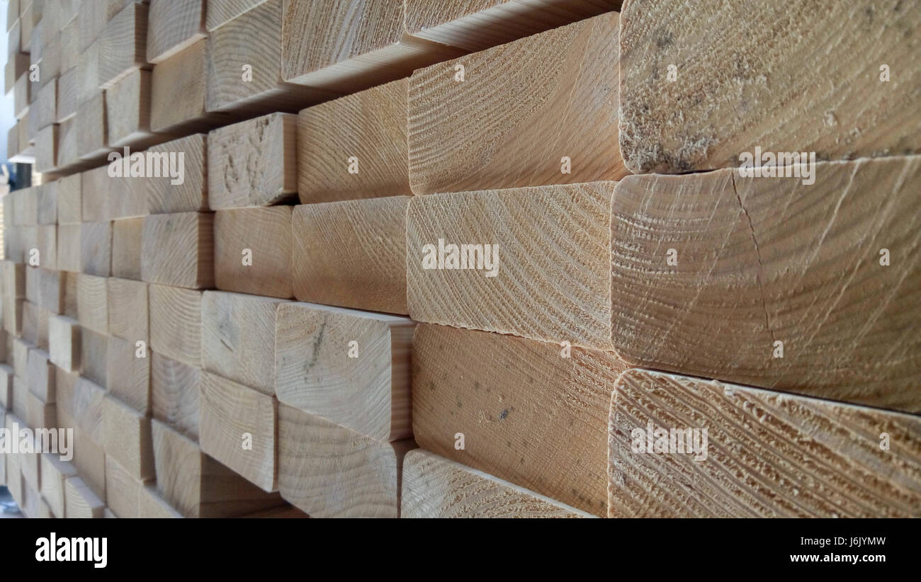 Stacked timbers background texture Stock Photo - Alamy