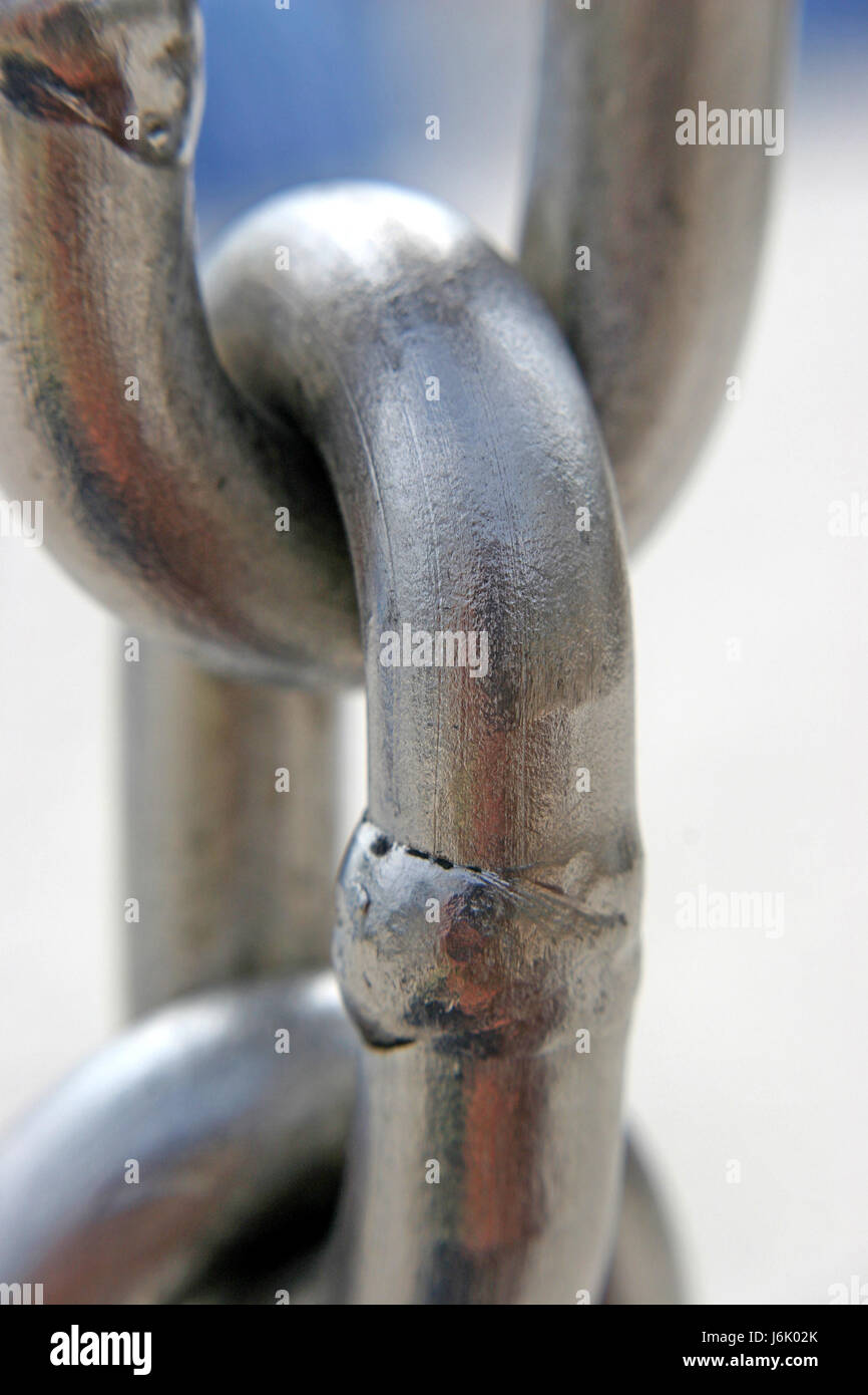 Chain compatible connection link linking silver together objects metal ...