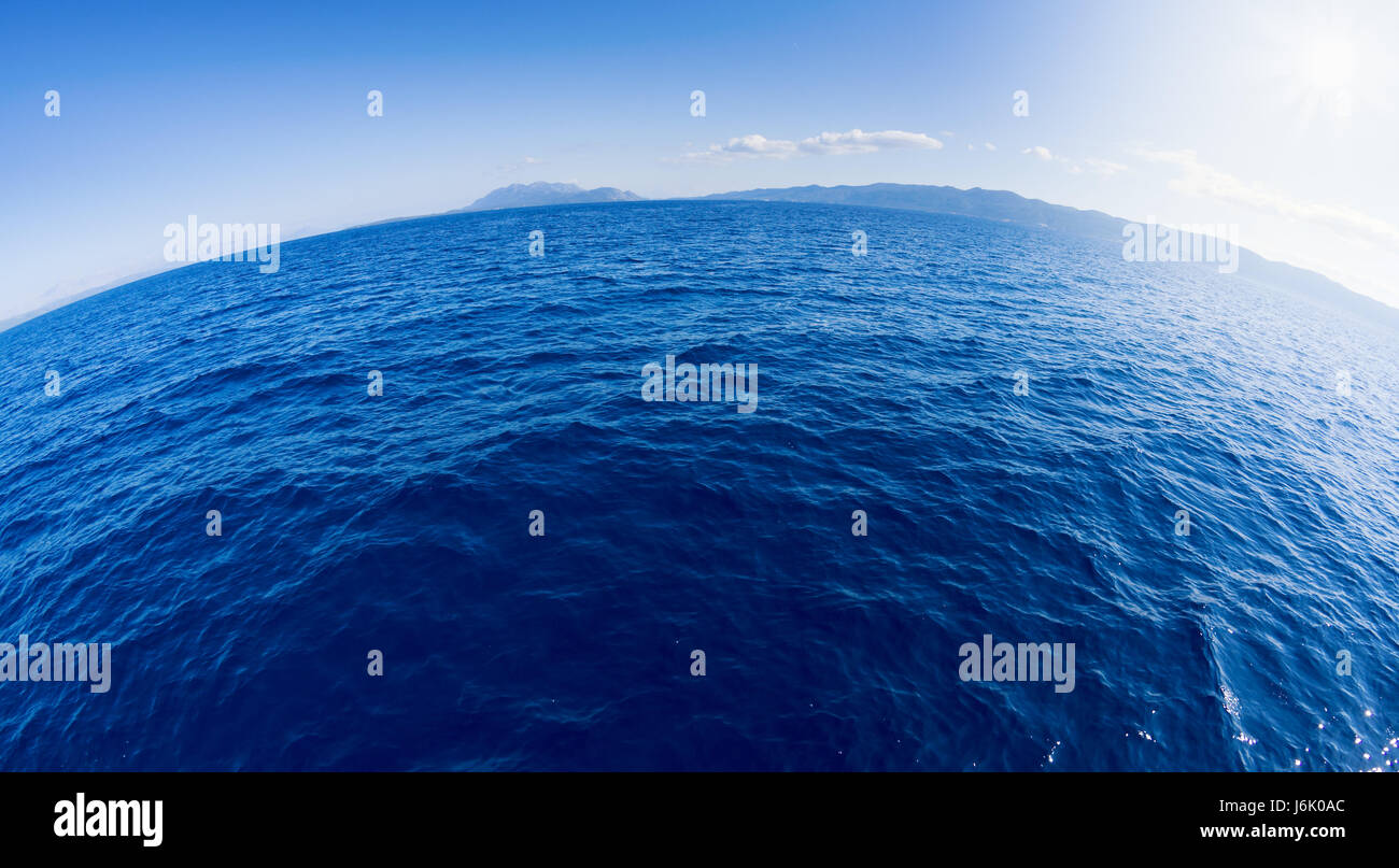 coast land realty ground firmament sky salt water sea ocean water shine ...