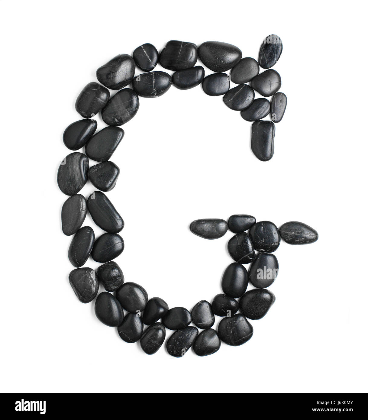 letter pebbles alphabet isolation rocks white stones beautiful ...