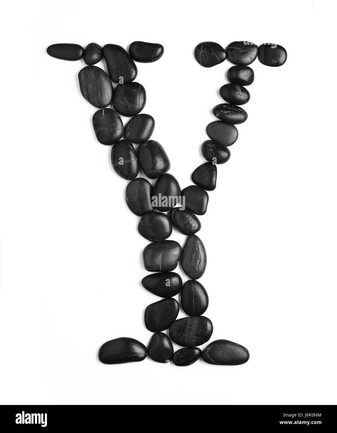 letter pebbles alphabet isolation rocks white stones beautiful ...