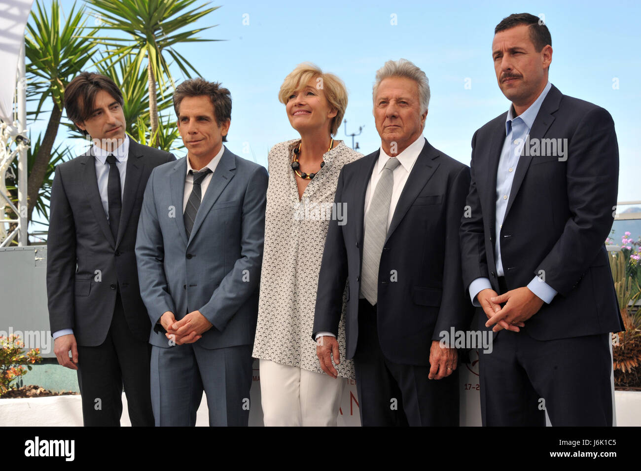 70Â°Cannes Film Festival 2017, Photocall film "The Meyerowitz Stories ...