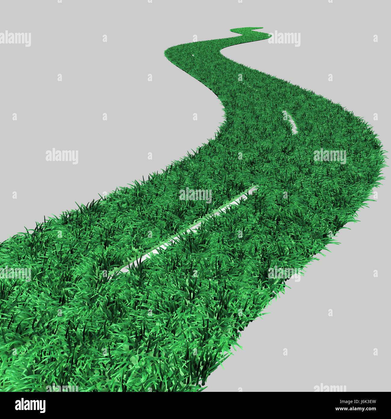 the green road Stock Photo - Alamy