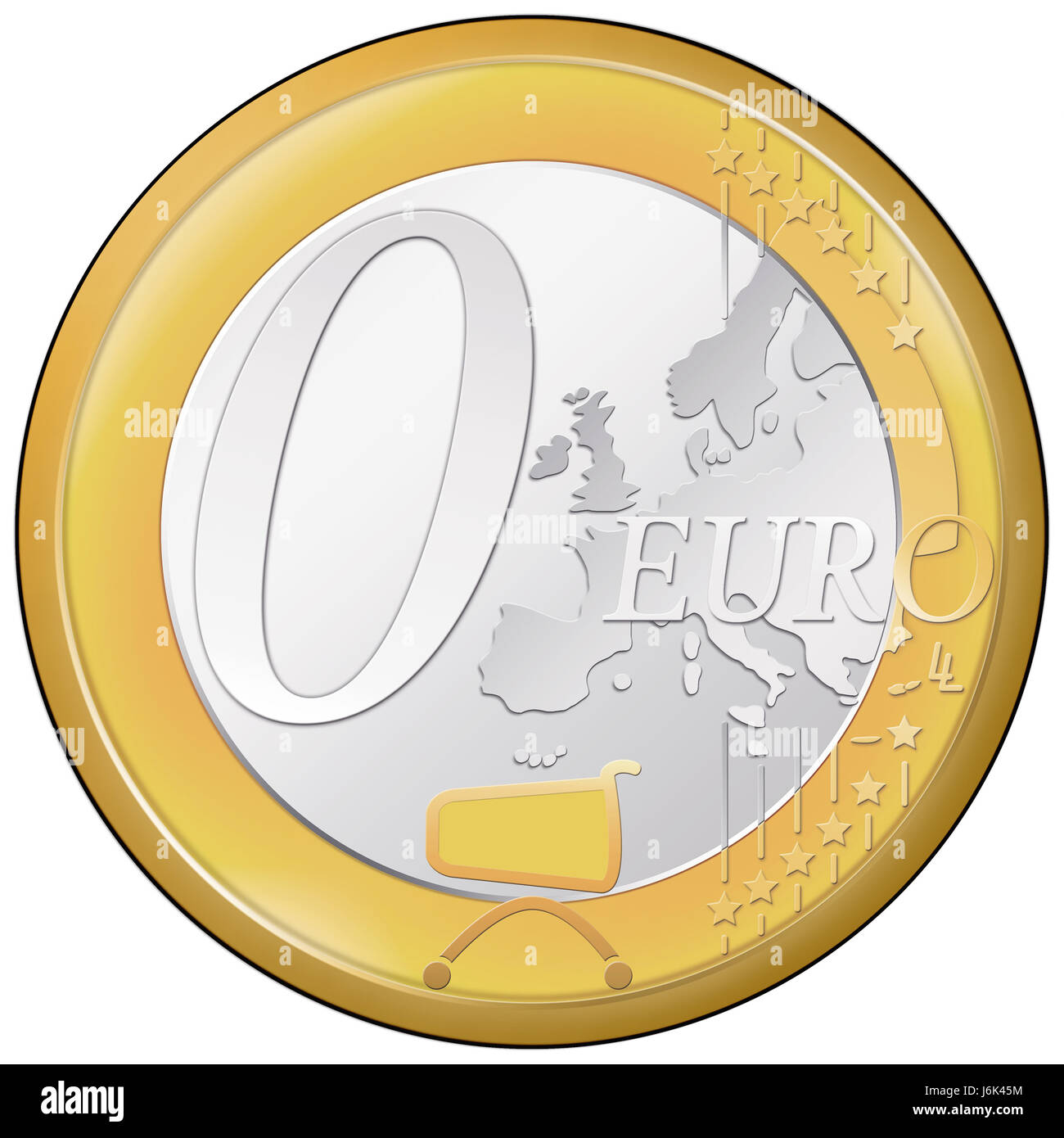 Zero euro coin hi-res stock photography and images - Alamy