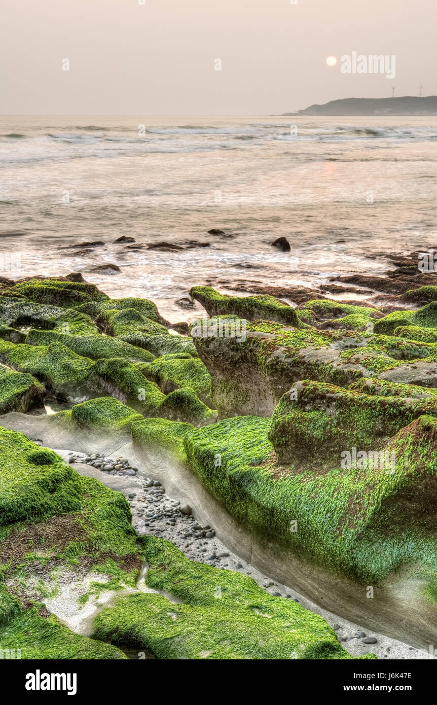 dramatic outdoor coast sight view outlook perspective vista panorama ...