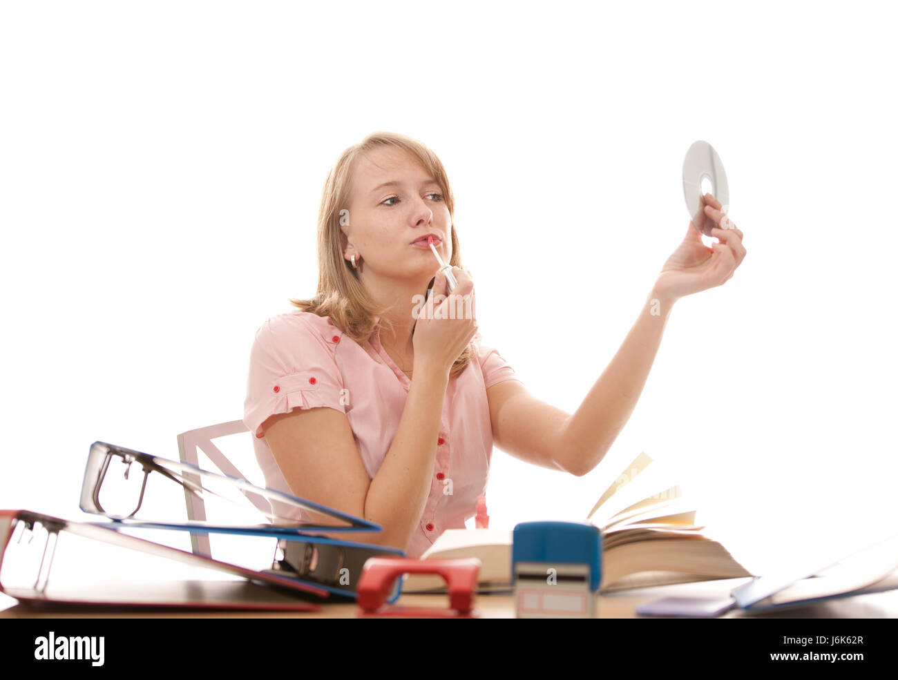 makeup at work Stock Photo - Alamy