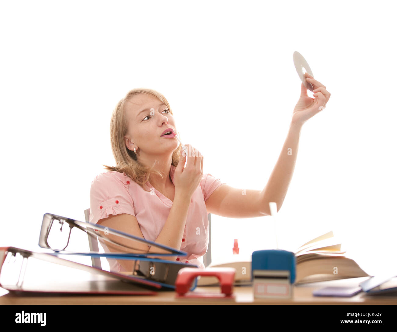 makeup at work Stock Photo - Alamy