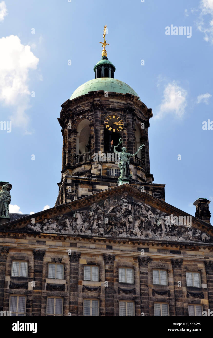 amsterdam palace dutch monarch building royal construction antique ...