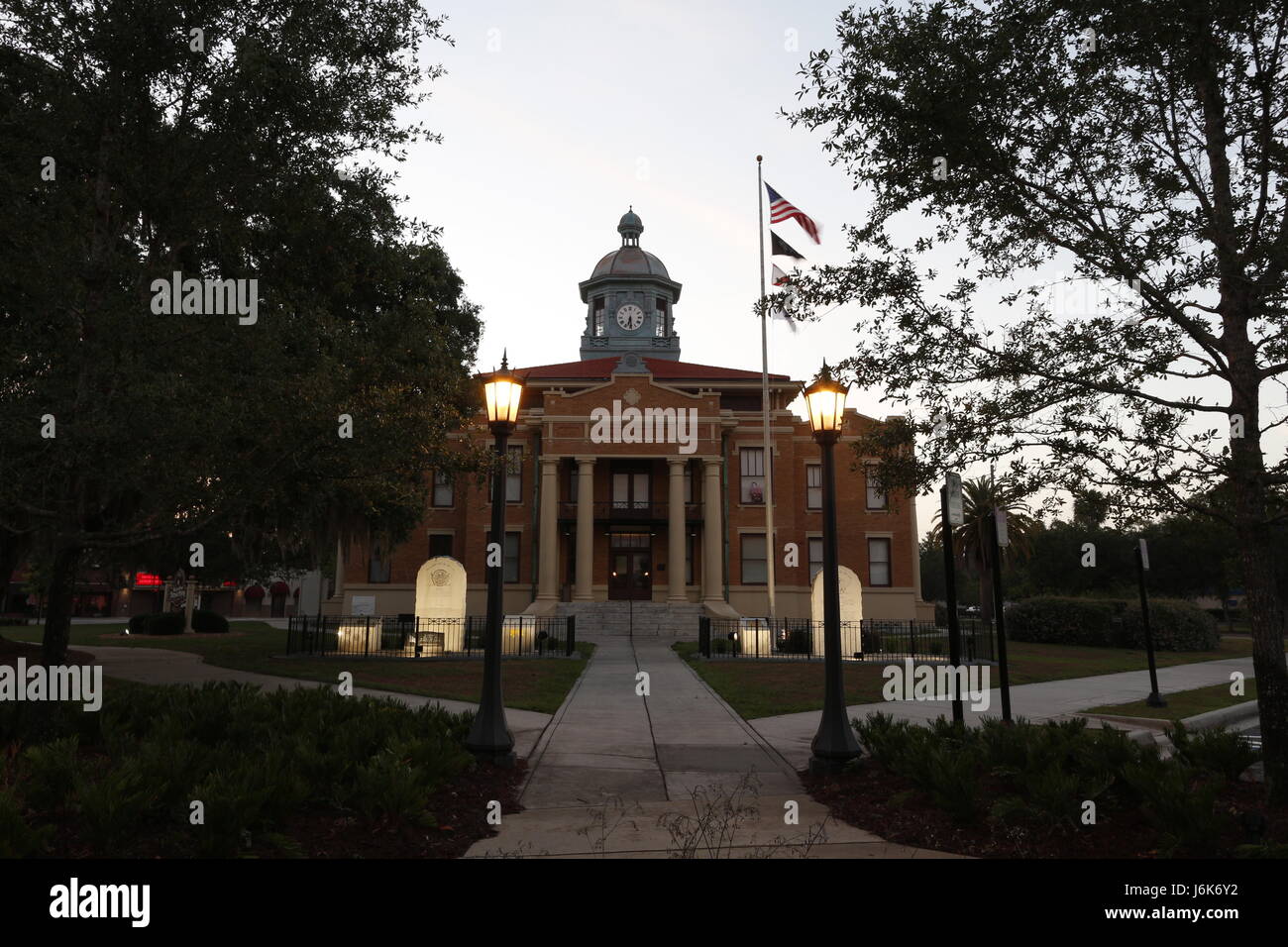 Historic Courthouse Inverness Florida High Resolution Stock Photography ...