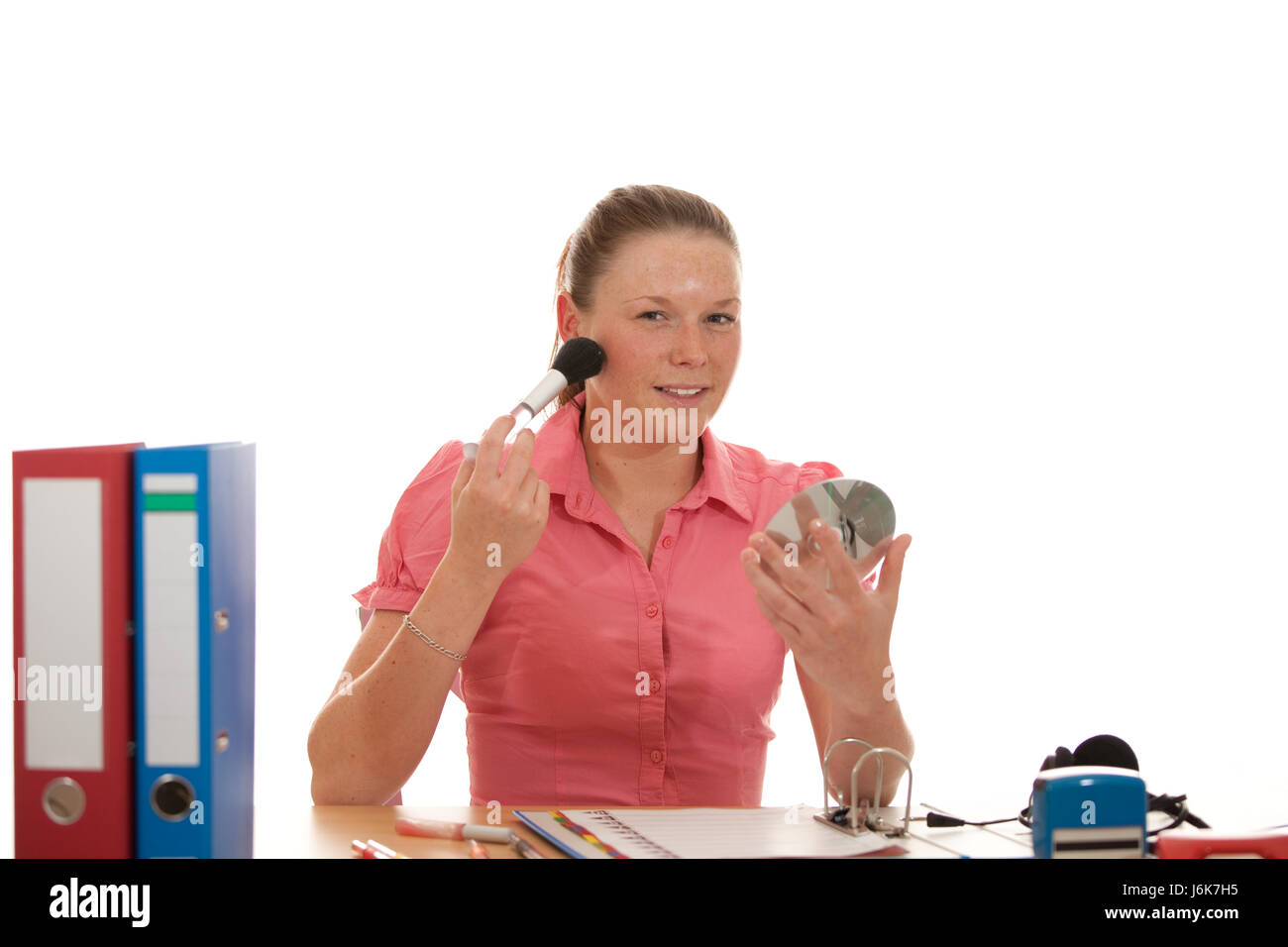 makeup at work Stock Photo - Alamy