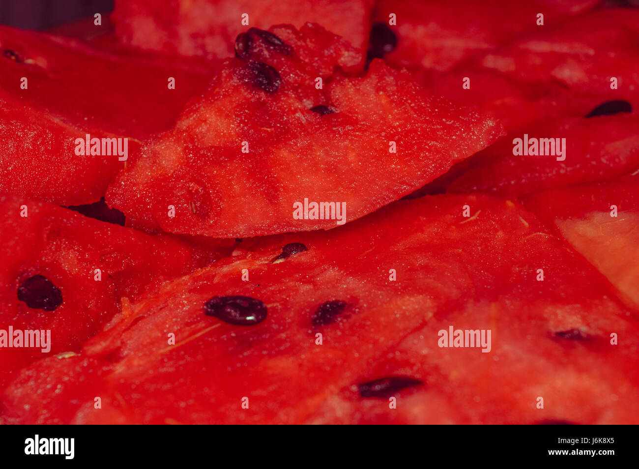 closeup of watermelon slices Stock Photo - Alamy