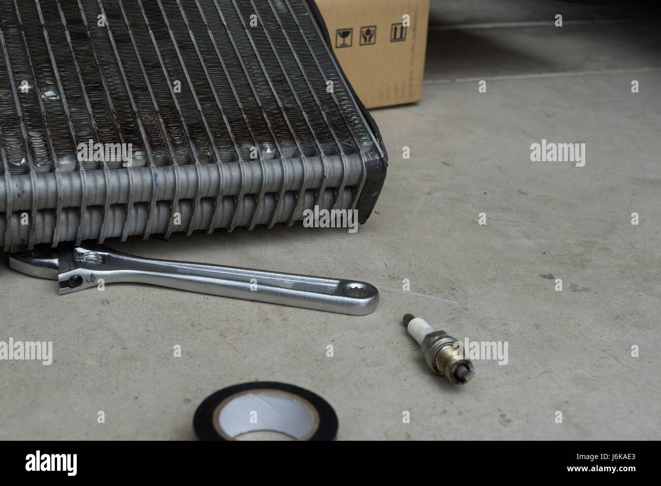 Car radiator damage hi-res stock photography and images - Alamy