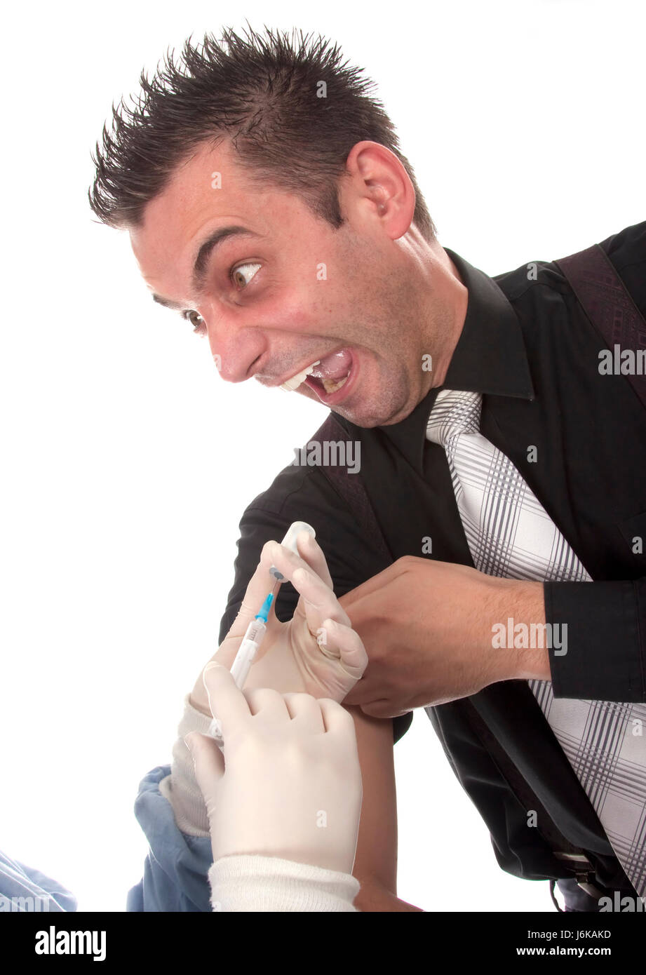 doctor physician medic medical practicioner funny patient injection ...