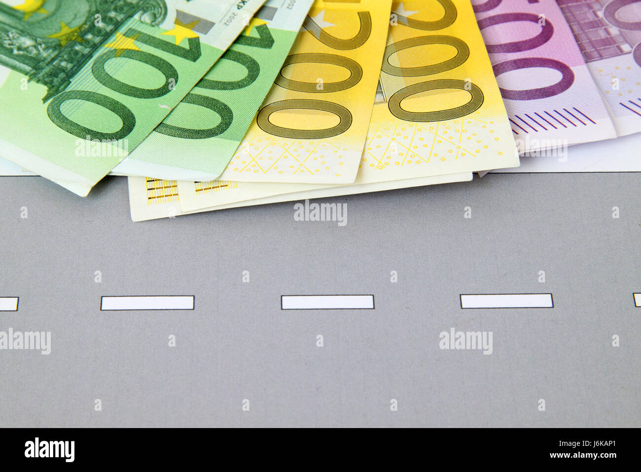 money on street Stock Photo - Alamy