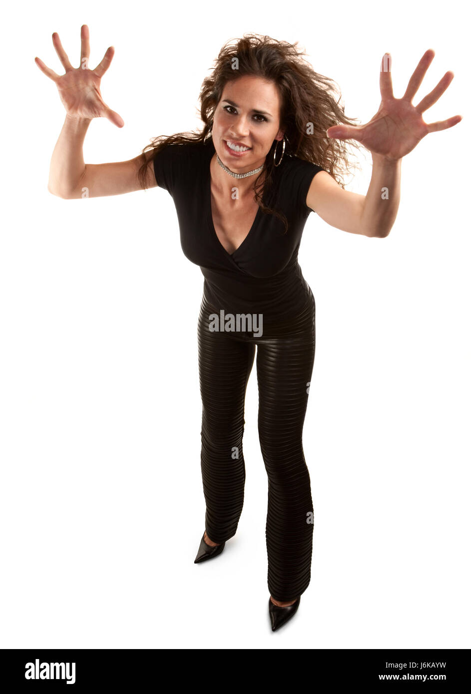 woman adult mexican adults aggressive agressive woman laugh laughs ...